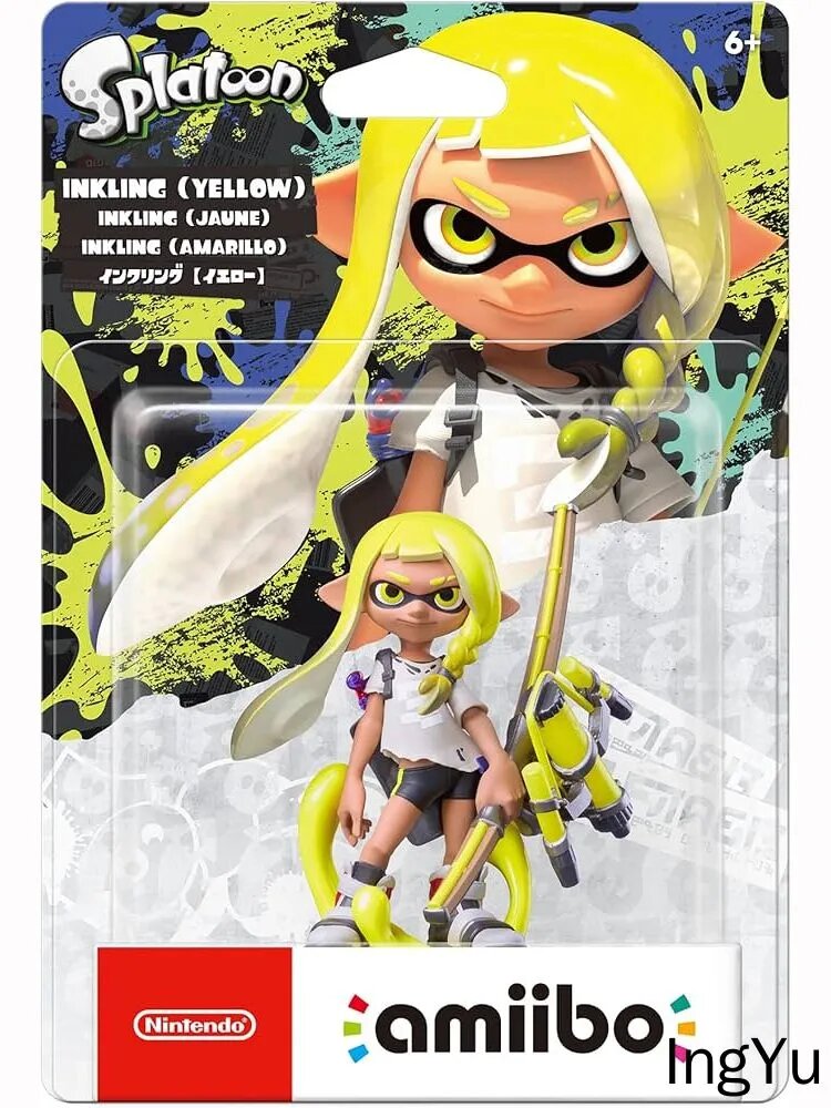 Amiibo фигурка Splatoon3, Inkling (желтый)