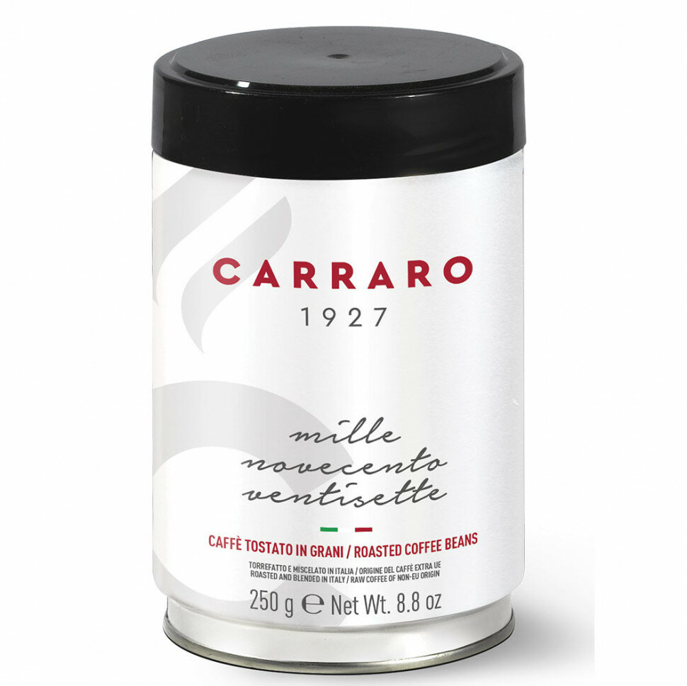 Carraro 1927, в зернах, ж/б, 250гр