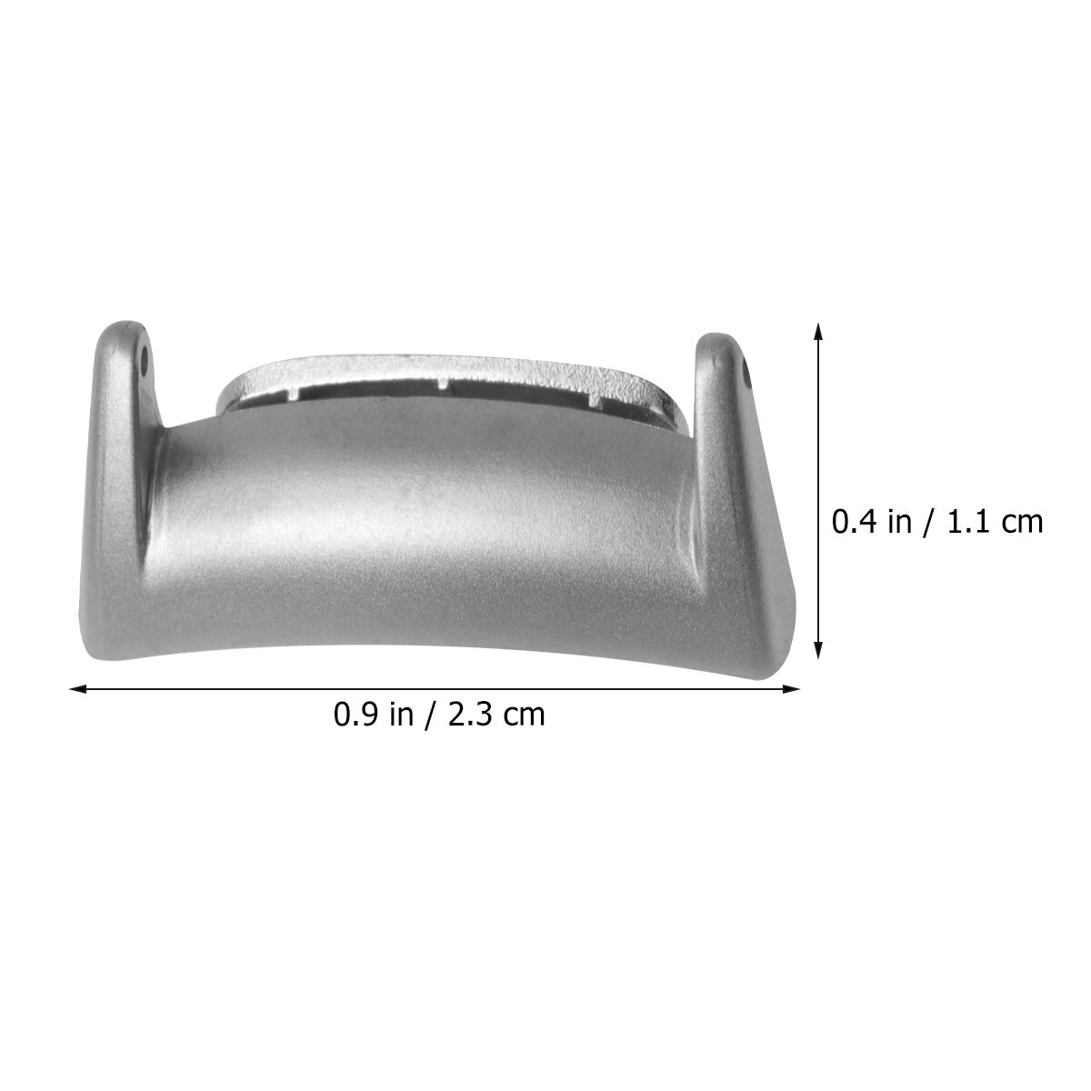 2 Штуки Соединитель Для Умных Часов Серебряный 2 3X1 1Cm Подходит Для Ремешков Из Нержавеющей Стали Кожи Силикона
