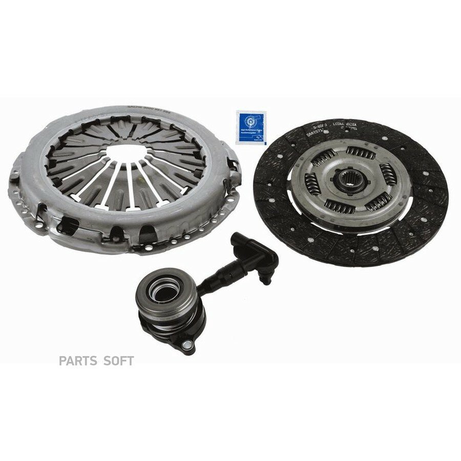 Комплект сцепления от официального дистрибьютора, SACHS, артикул 3000990495