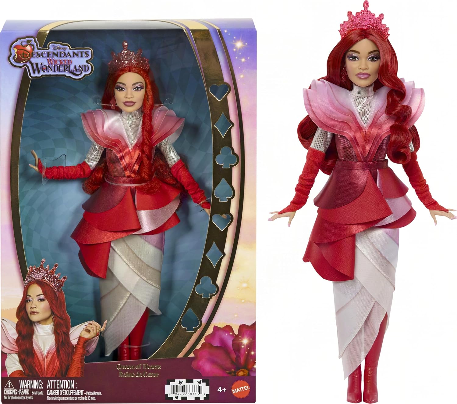 Кукла Mattel Disney Descendants: Wicked Wonderland Красная Королева сердец