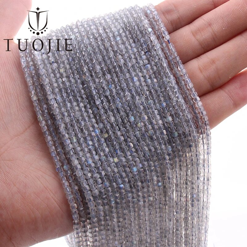 Бусины из солнечного камня 2,5 мм, кубические, цитрин и топаз 22Labradorite L.1