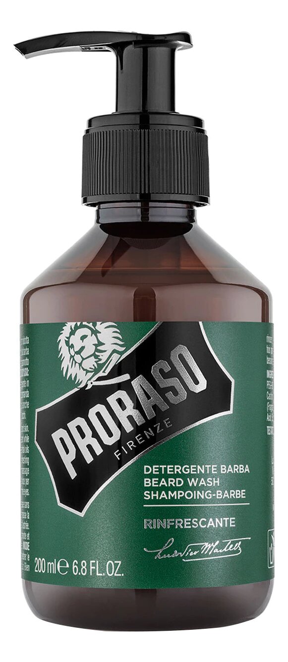 Шампунь для бороды Proraso освежающий Эвкалипт и Ментол, 200 мл