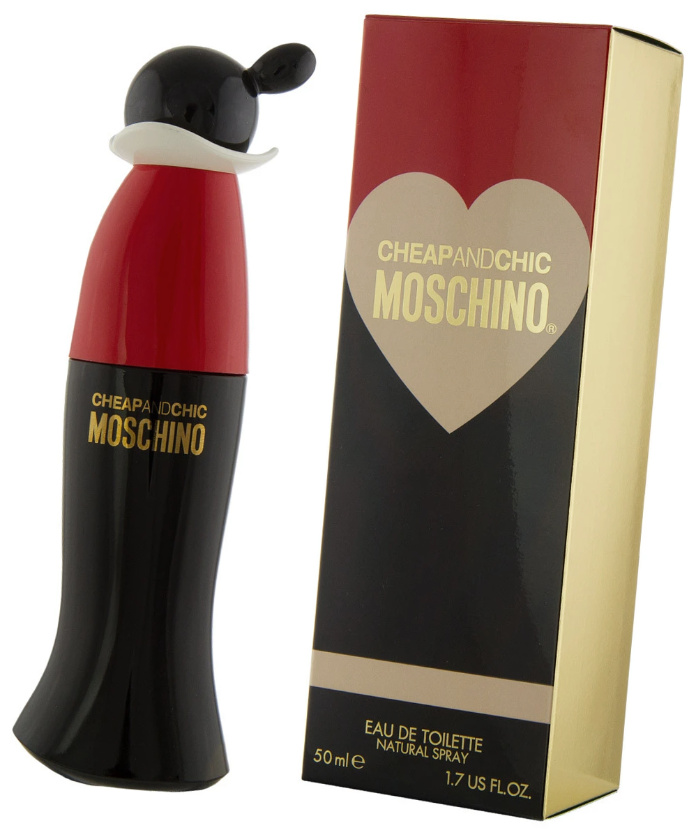 Черно-красные духи Moschino Cheap and Chic 50 мл / Москино Чип Энд Шик