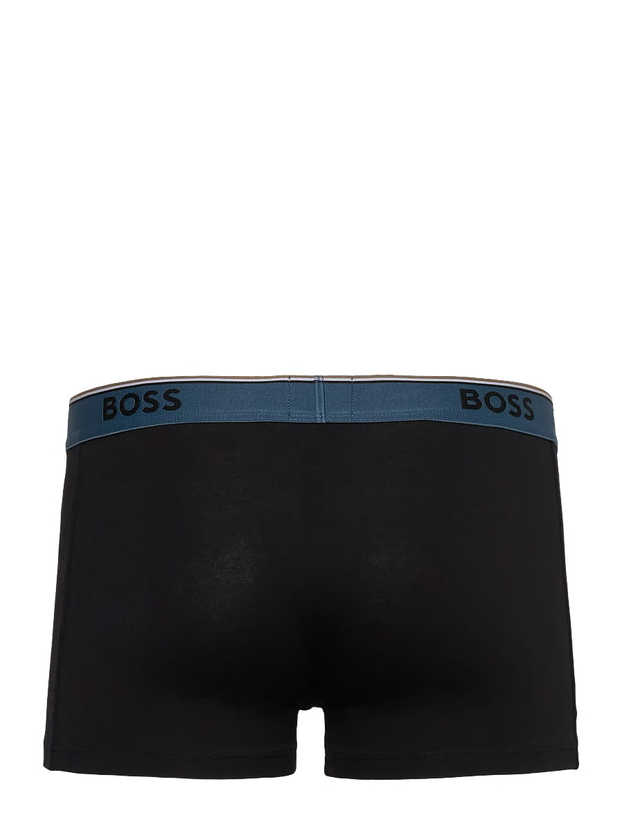 Трусы BOSS TRUNK POWER 3 PACK, комплект из 3 шт., размер XL, черный — фото 1