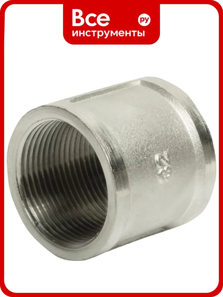 Муфта VRT 1 1/2", внутренняя/внутренняя, никель 1901-004040 513743