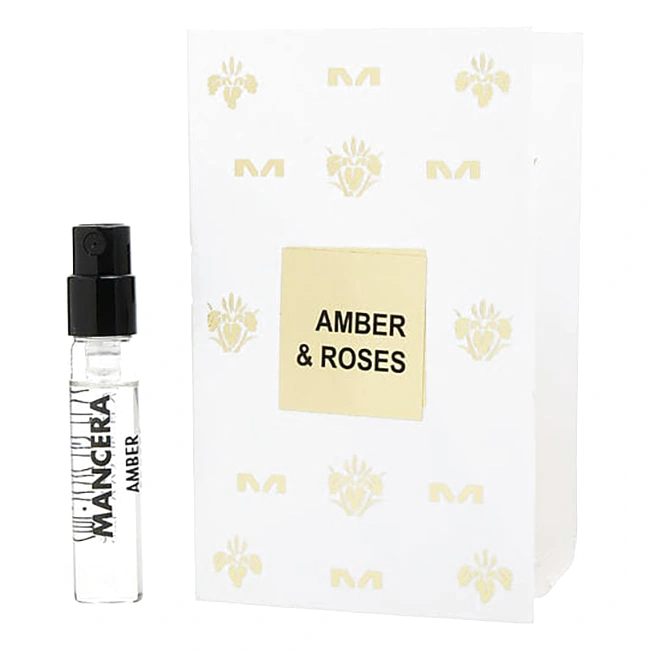 Парфюмерная вода Mancera Amber and Roses миниатюра 2 мл унисекс - Мансера Амбер Энд Роуз