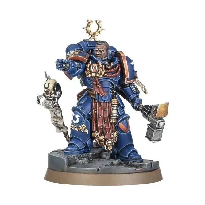 Фигура Феррен Арейос Ультрамаринов (Смола, Литье) / Ultramarines Ferren Areios (Resin, Cast)