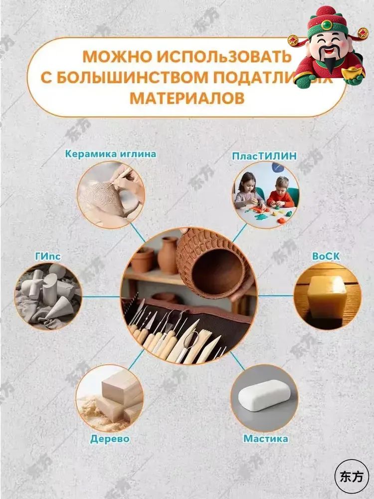Инструмент для лепки — фото 1