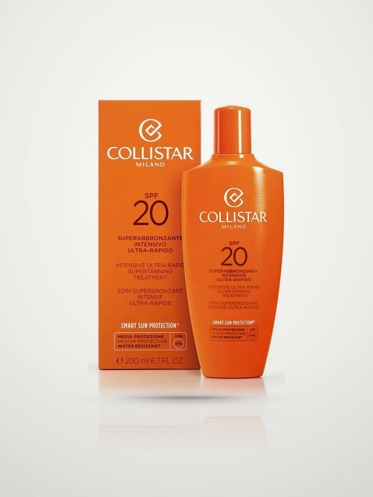 Collistar - Intensive Ultra-Rapid Supertanning SPF20 Sun Body Lotion 200 ml Интенсивное средство для усиления загара 200 мл