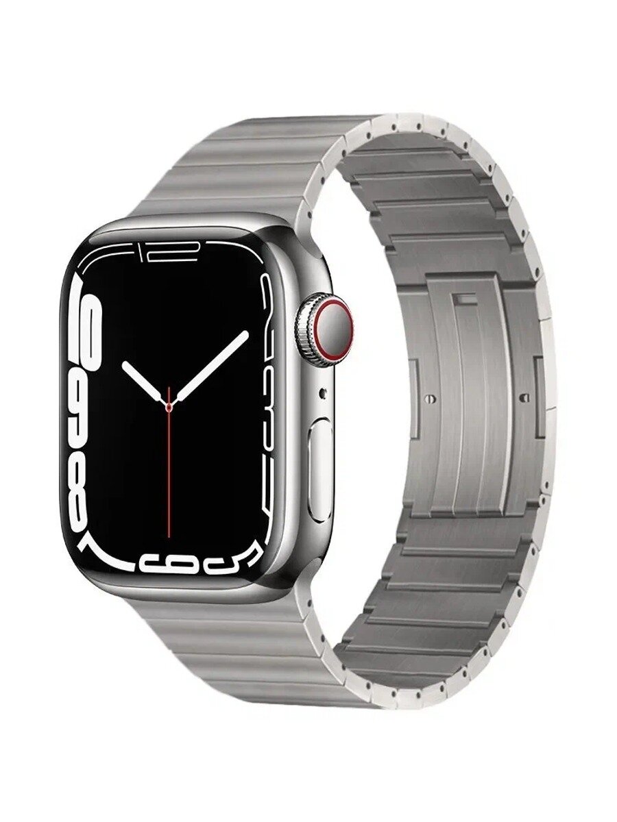 Титановый ремешок, подходит для Apple Watch 38 40 41 42 44 45 46 49 мм, для Apple 123456789SE и серии 10