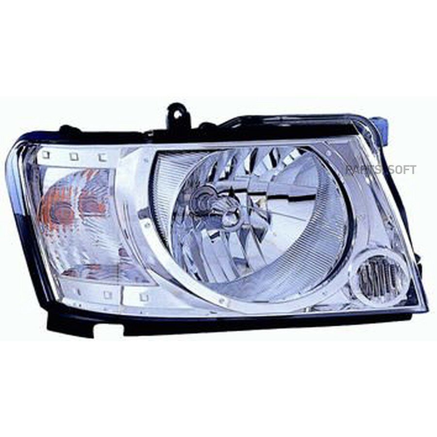 Фара NISSAN PATROL 00- прав. от официального дистрибьютора, DEPO, артикул 21511A2RLDE