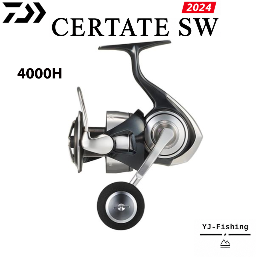 DAIWA 2024 CERTATE SW 4000H Спиннинговая катушка рыболовная безынерционная для спиннинга, Япония
