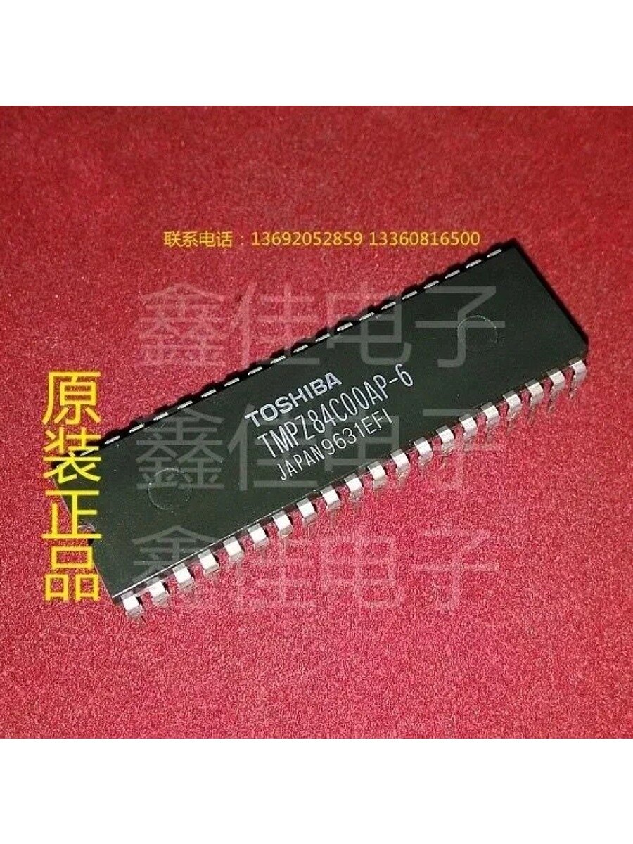 5шт TMPZ84C00AP-6 DIP40 Чип Интегральная схема, Цвет Черный матовый