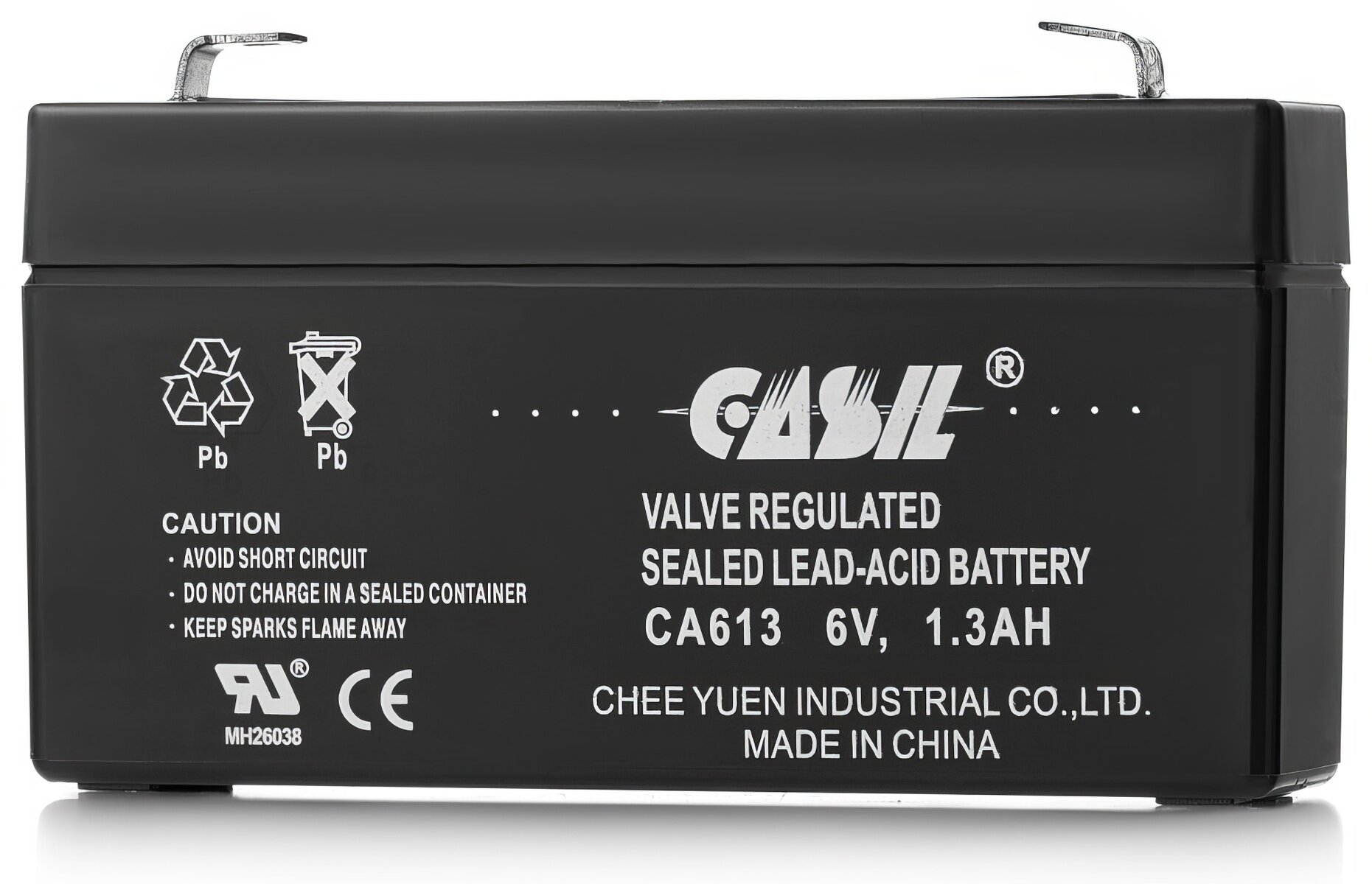 Аккумуляторная батарея CASIL CA613 6 В, 1.3 Ач 10601005