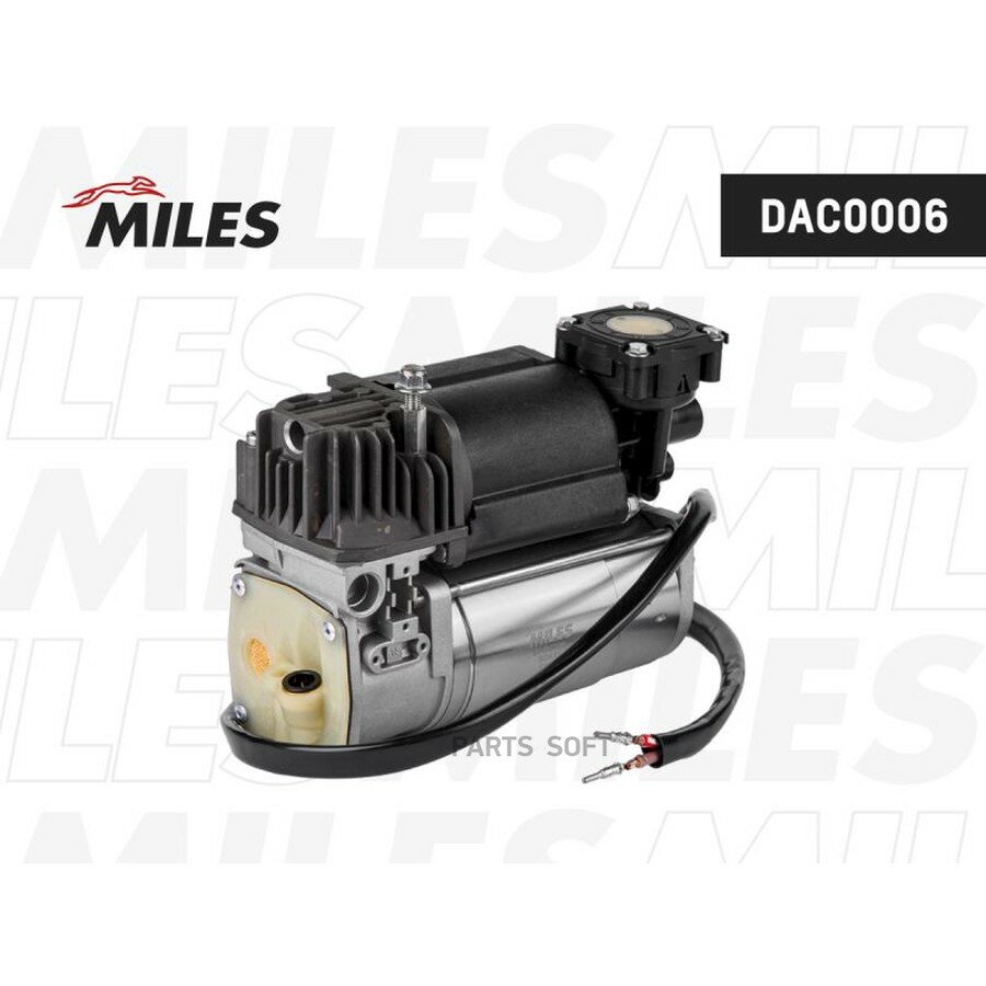 Компрессор пневмоподвески BMW X5 (E53) 00-06 W/4-CORNER LEVELING PRO от официального дистрибьютора, MILES, артикул DAC0006