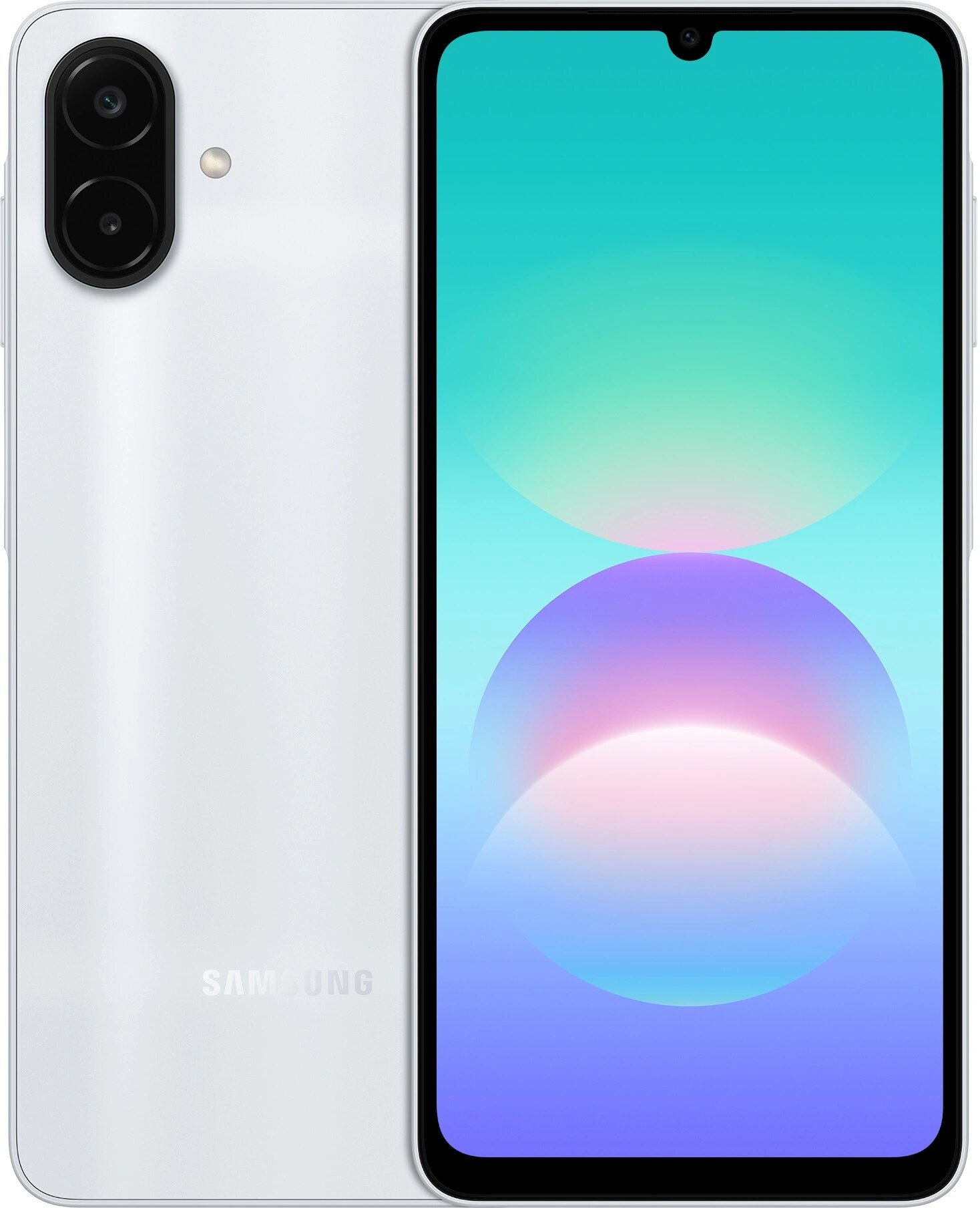 Смартфон 6.7" Samsung Galaxy A08 6/128 ГБ, Dual nano SIM, серебряный (SM-A085FZSHCAU)