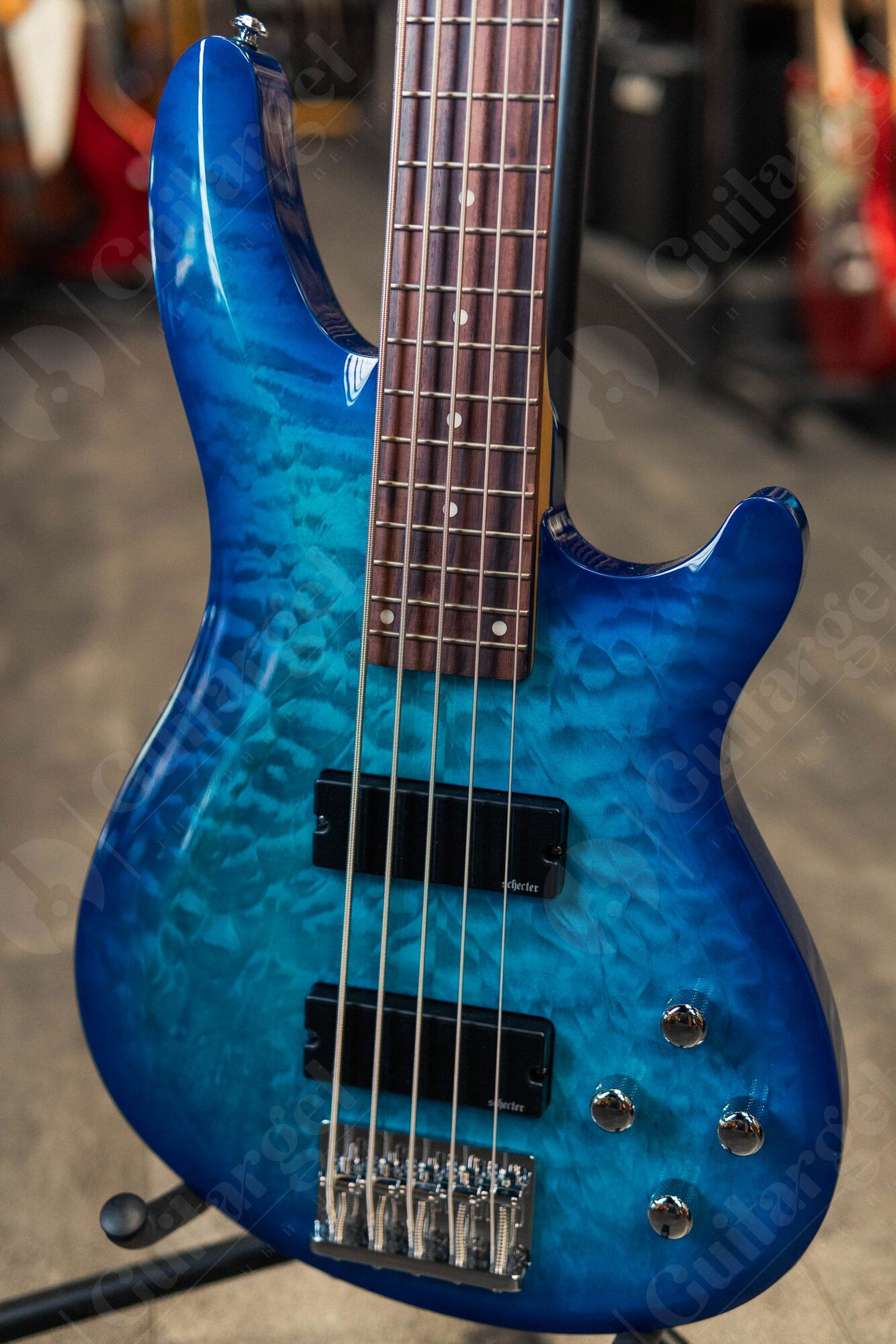 Schecter C-5 Plus OBB Бас-гитара — фото 1