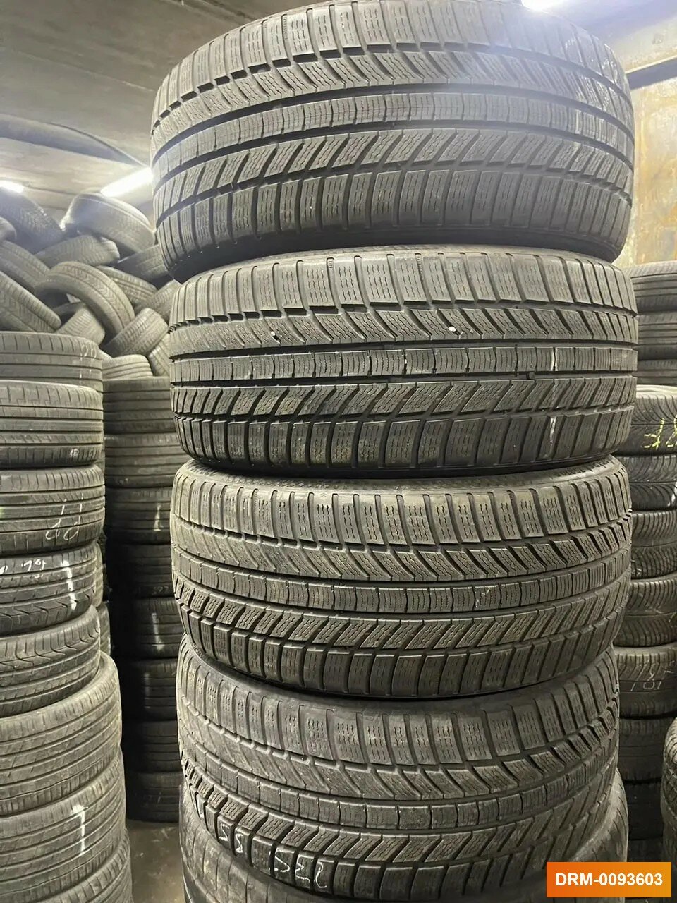 Комплект (4 шт) зимних БУ шин Continental ContiWinterContact TS 870 235/35 R19 40% износ 8282211472