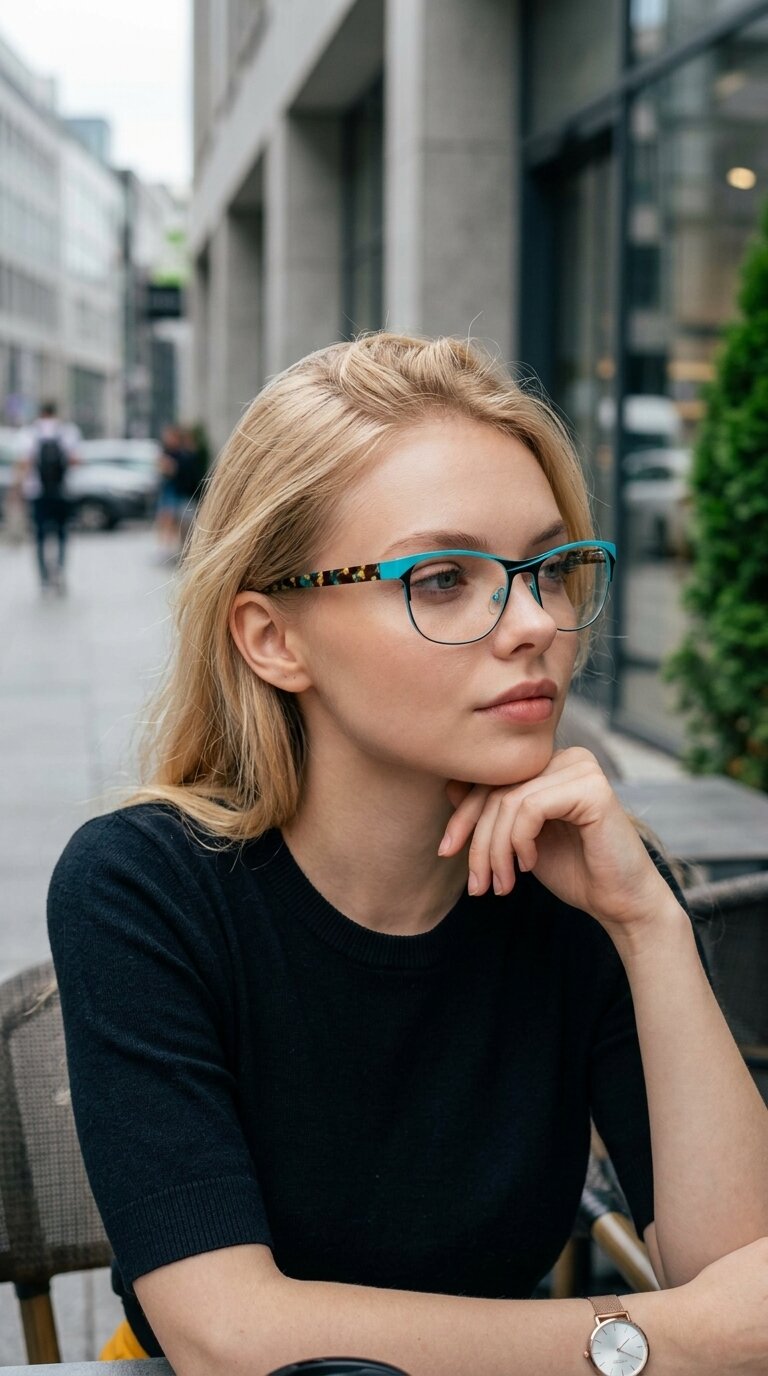 Оправа для очков Merel в голубом цвете — фото 1