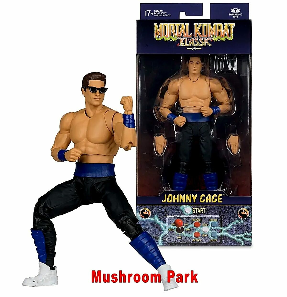 Фигурки McFarlane Toys- Mortal Kombat Klassic Johnny Cage 7inch Action Figure