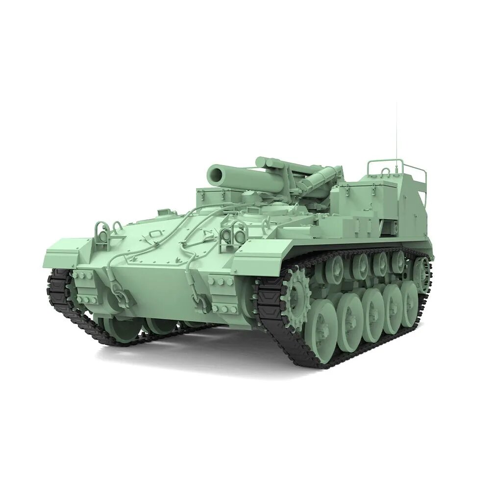1/72 Военный танк модели американского самоходного артиллерийского танка M41