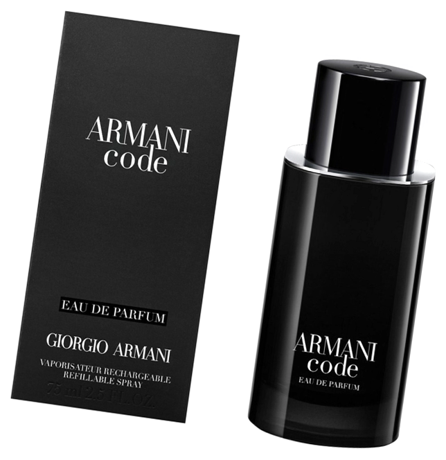 Giorgio Armani Code Eau De Parfum 75 мл мужская парфюмерная вода - Джорджио Армани Код О Де