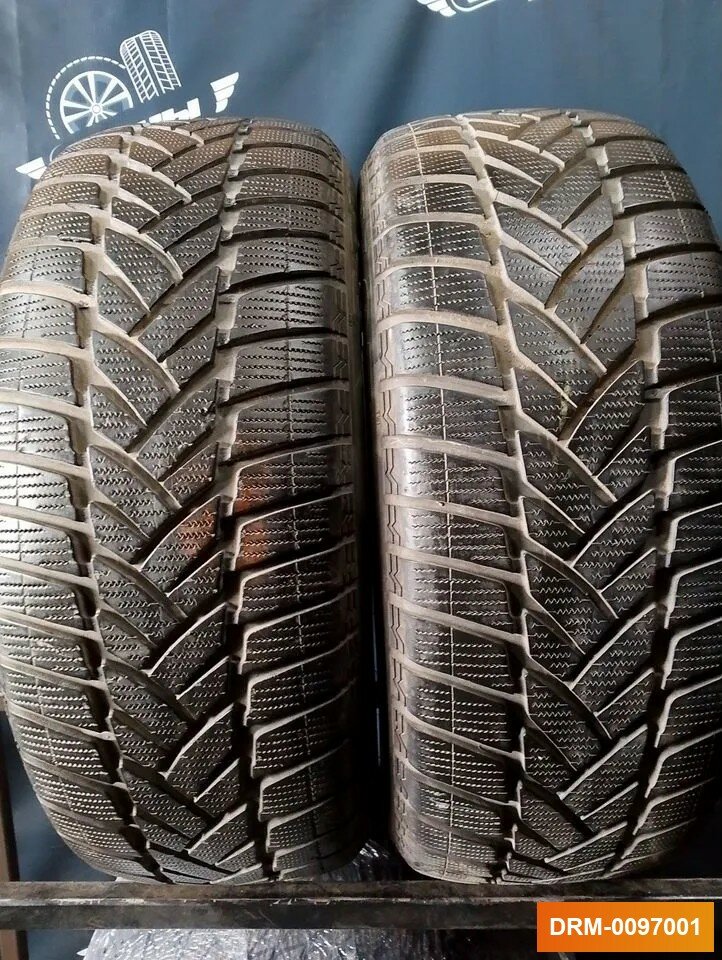 Комплект (2 шт) зимних БУ шин Dunlop SP Winter Sport M3 255/50 R19 40% износ 8373983984 RunFlat