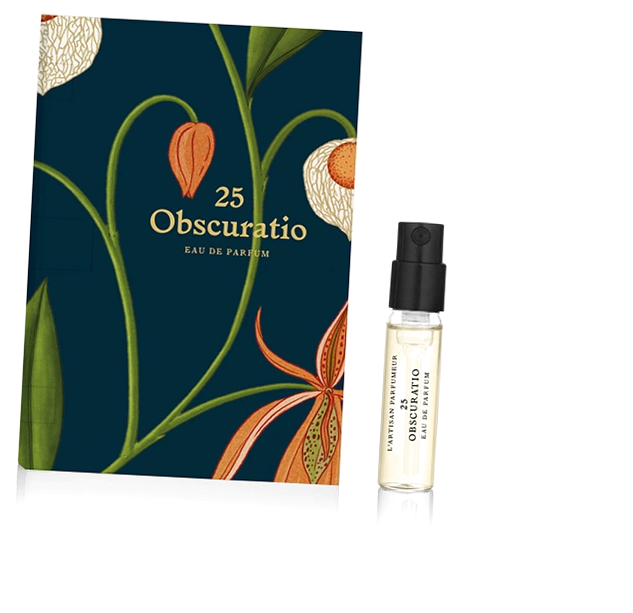 Парфюмерная вода L Artisan Parfumeur La Botanique 25 Obscuratio мини 1.5 / Пробник яркого аромата Л Артизан Парфюмер Ла Ботаник 25 Обскуратио