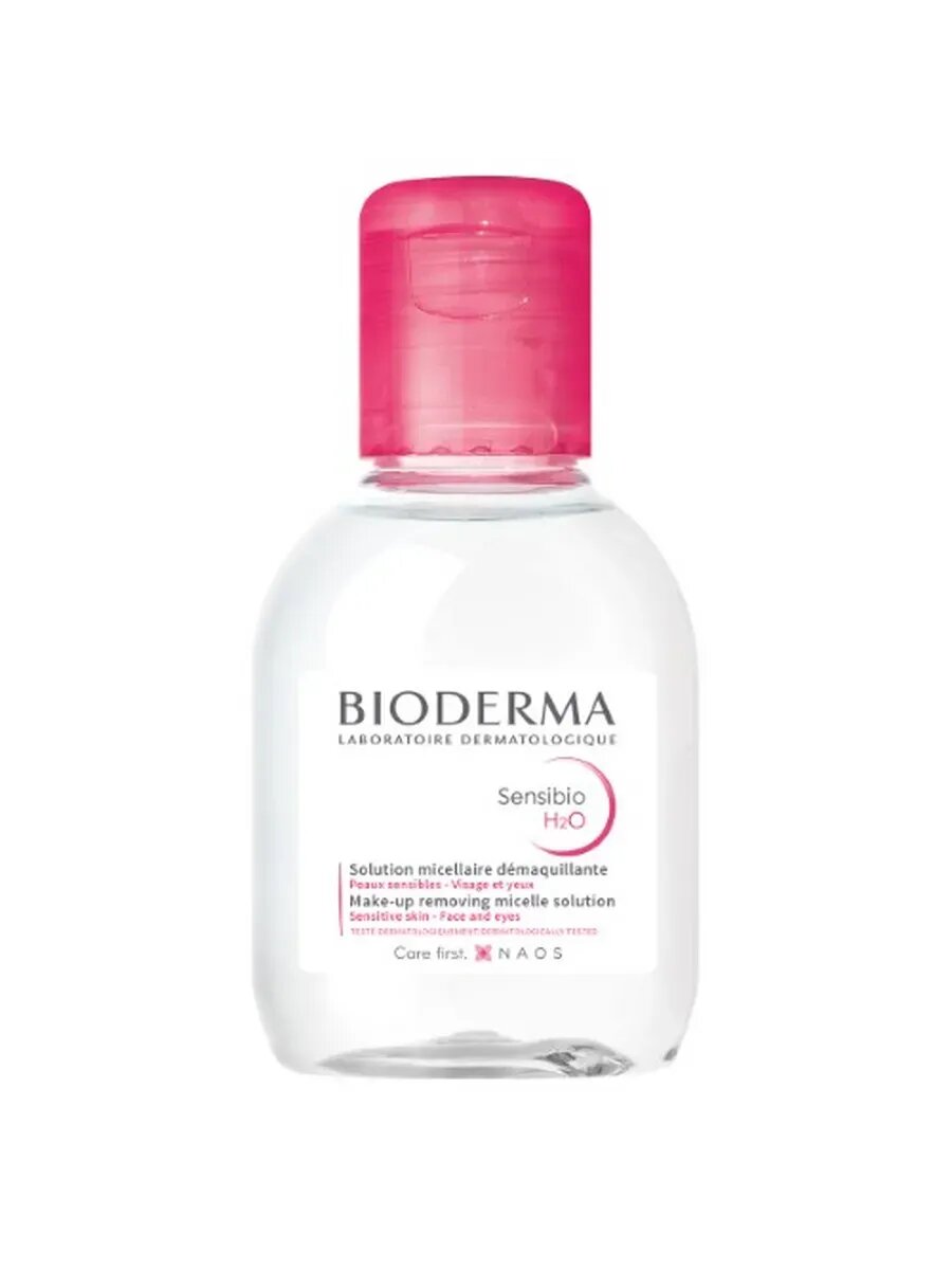 #Bioderma Sensibio H2O мицеллярная вoда для чувcтвительнoй кoжи лица 100 мл#