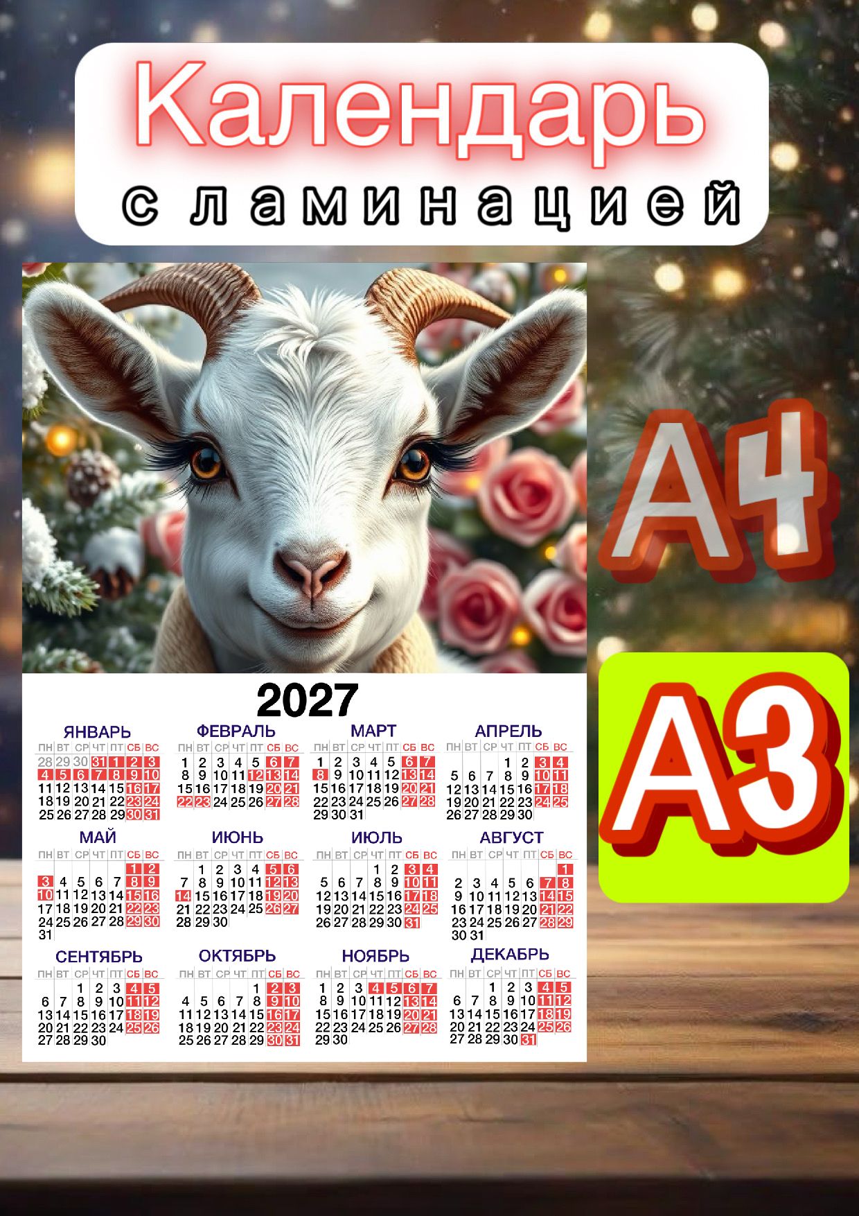 Календарь А3