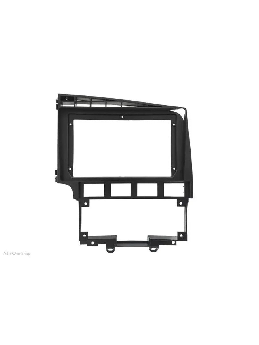 Переходная рамка 2 DIN для автомагнитолы 9 дюймов, черная, для Volkswagen Passat B3
