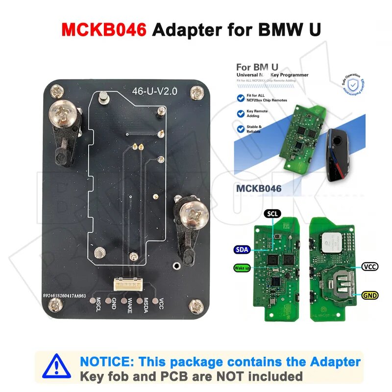 NXP Killer + MCKB046 адаптер (без PCB)