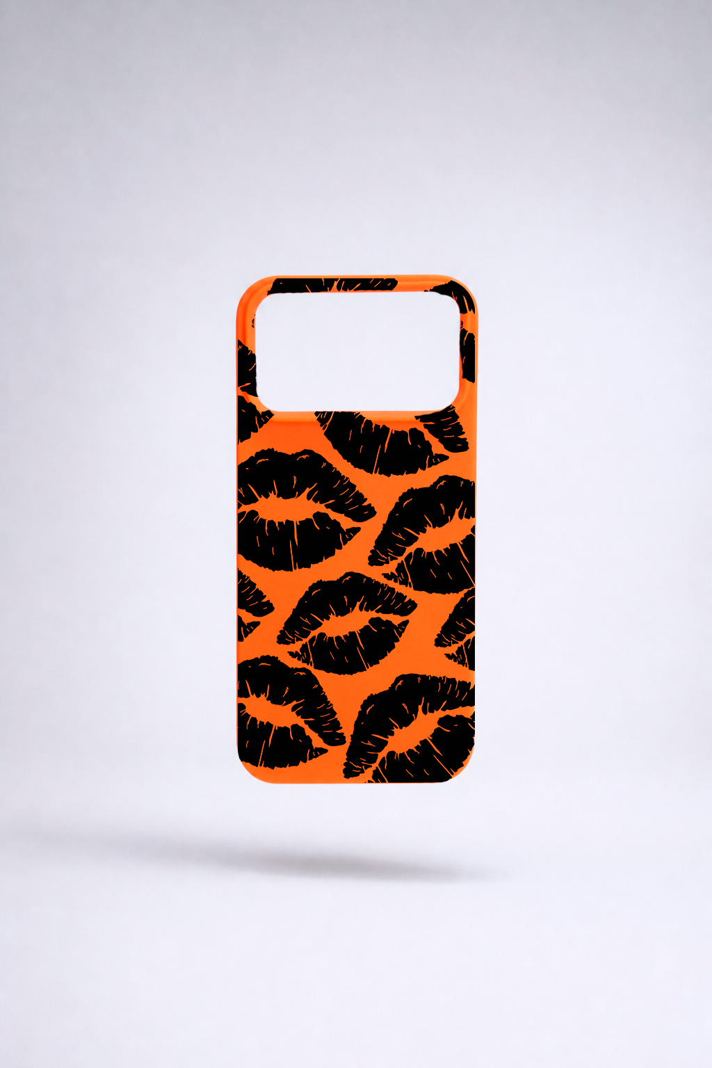 Чехол для iPhone 17 Pro Max, Губы, силикон, soft touch, матовый, мягкий, тонкий, открытые кнопки