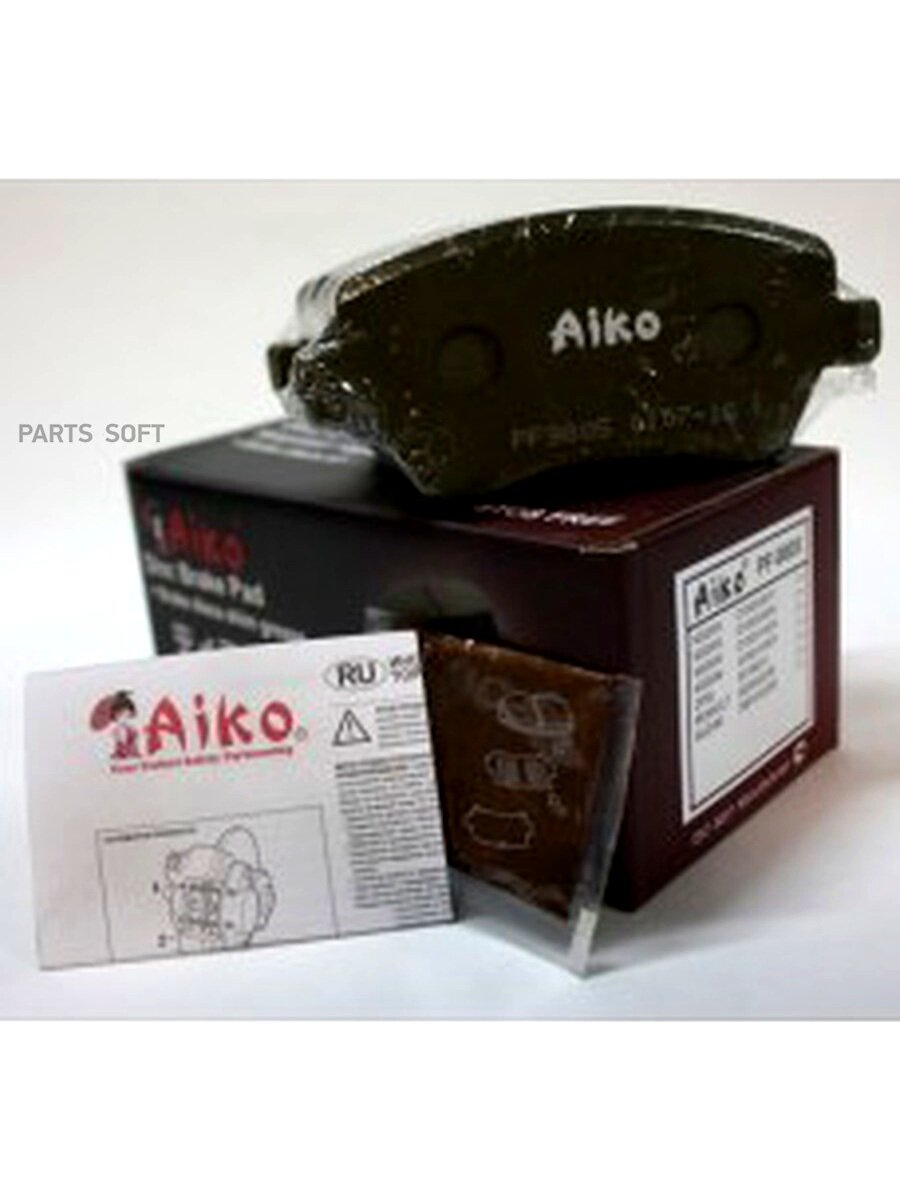 PF-9805 Колодки NISSAN Micra K12, Note E11, SUZUKI Swift, RENAULT Clio (2003-) AIKO PF9805