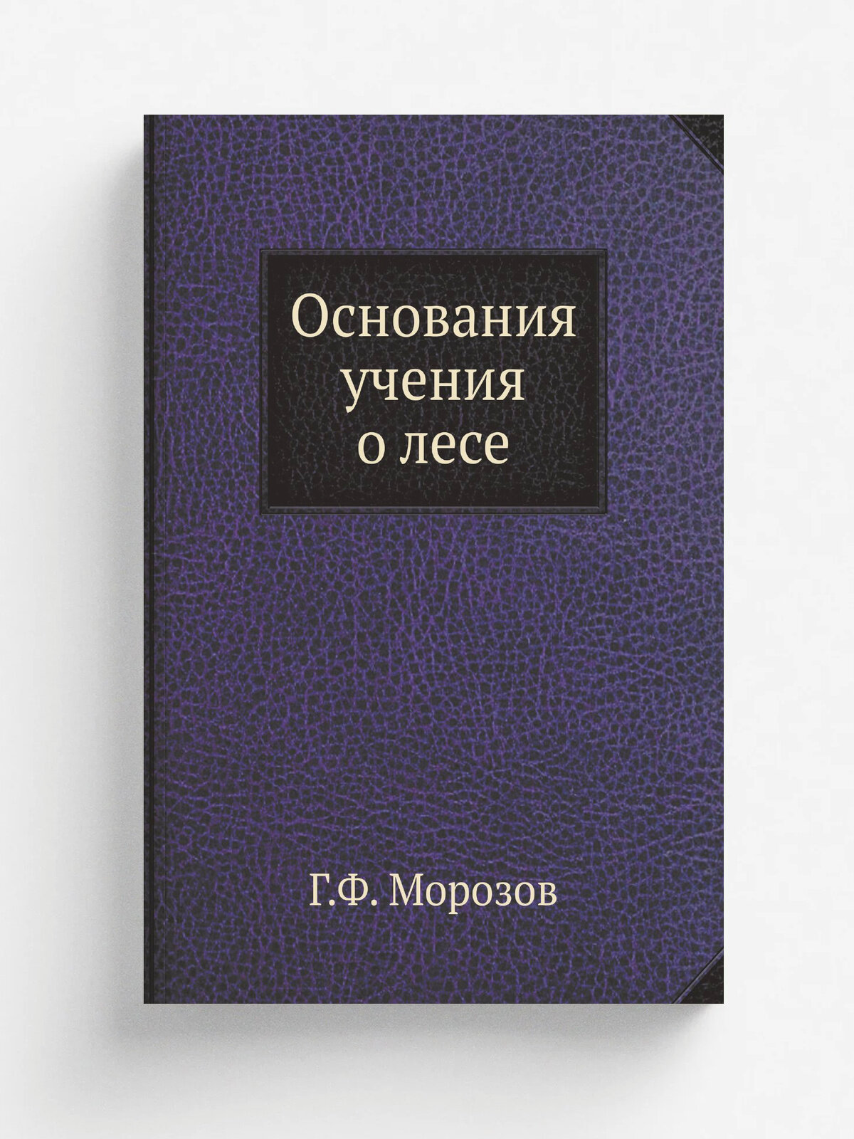Основания учения о лесе
