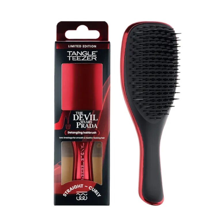 Tangle Teezer Расческа The Ultimate Detangler Mini Chrome The Devil Wears Prada 1 шт