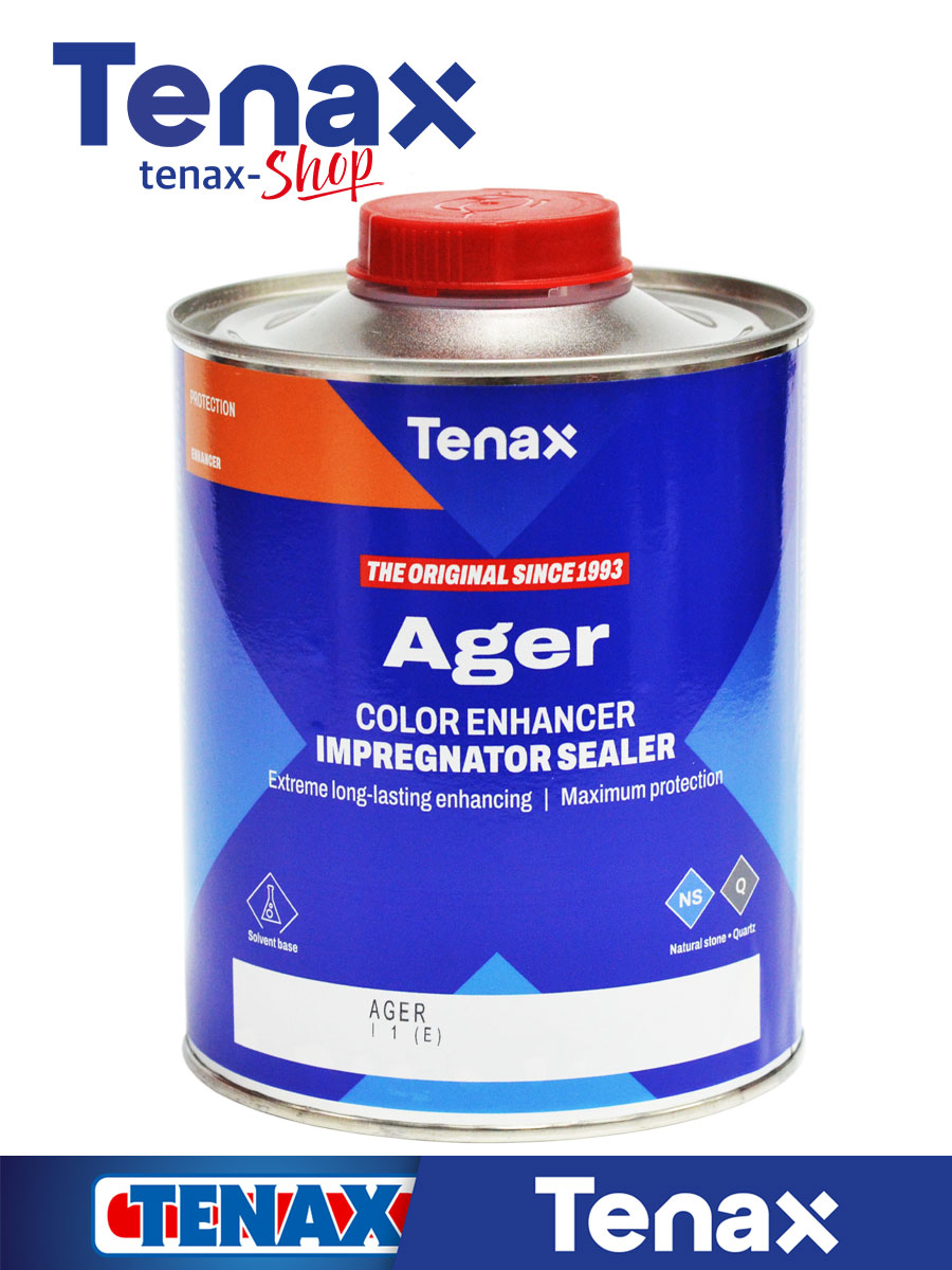 Пропитка для камня TENAX Ager (усилитель цвета) 1л