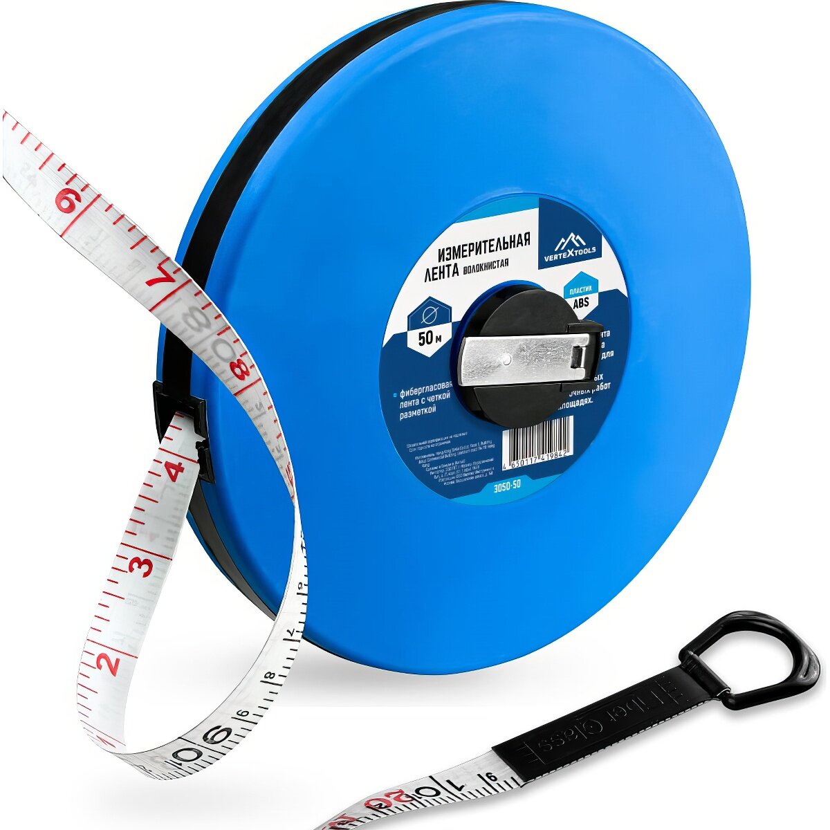 Мерная лента vertextools 50 м 3050-50