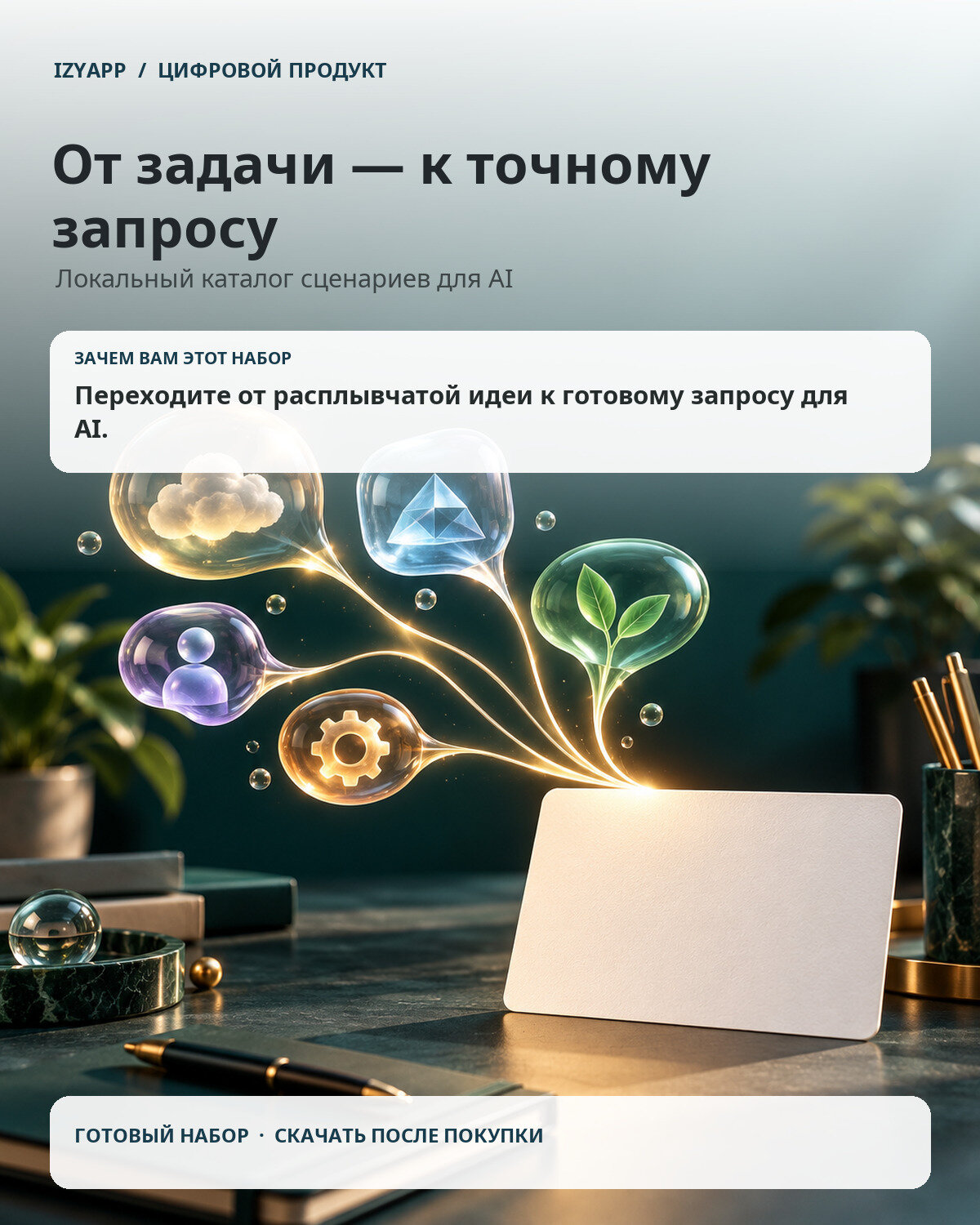 Программа Точка — 600 AI-сценариев для жизни, офлайн-каталог