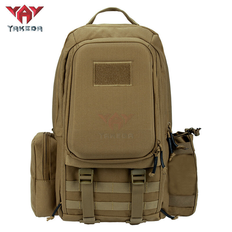 Рюкзак Ekoda PALS System Outdoor Backpack, спортивный, с двумя плечевыми лямками, для походов и путешествий, с внешним креплением MOLLE, многофункциональный тактический рюкзак