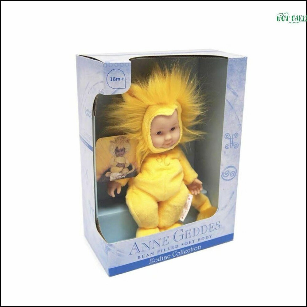 Anne Geddes Энн Геддес спит с малышом, милым малышом, куклой, плюшевой игрушкой, днем рождения.！