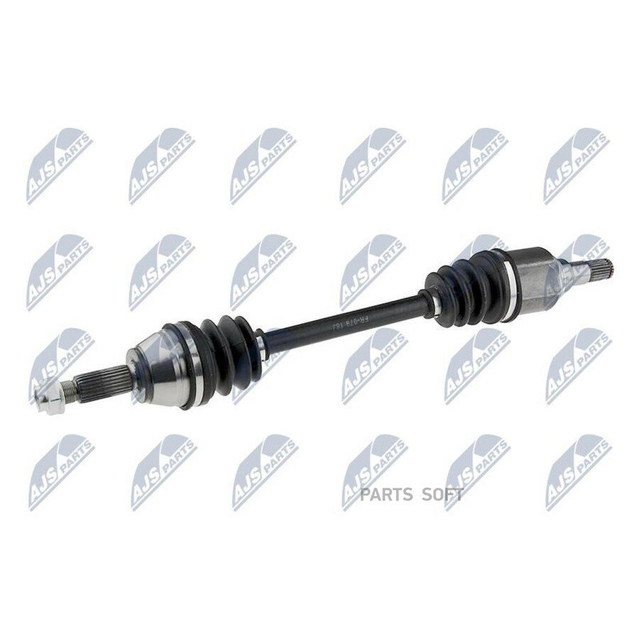 Полуось FORD FIESTA 1.6I 16V 01-10, FUSION 1.6I 16V 02-10 /ЛЕВ/ от официального дистрибьютора, NTY, артикул NPWFR079