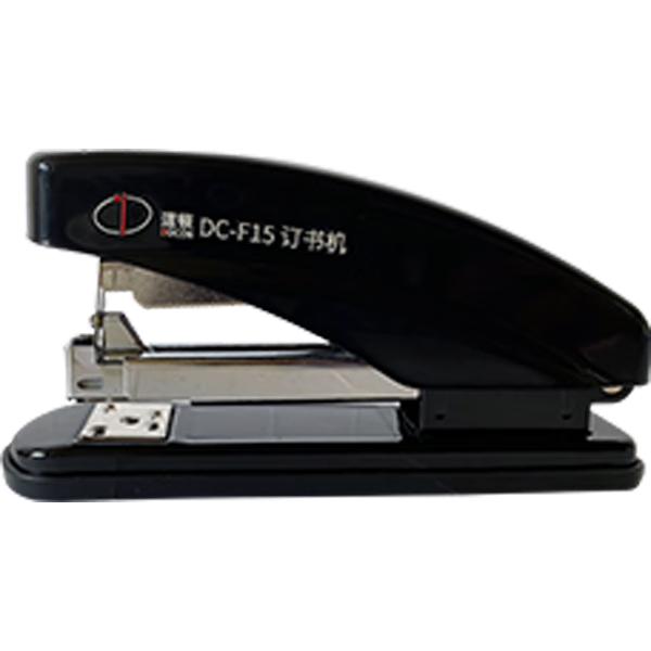 Doton DC-F15 Ручная средняя степлер 25 листов черный офисный степлер для легкой скрепки совместимый с 24/6 и 26/6