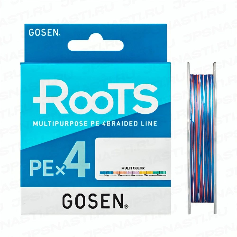 Шнур GOSEN Roots PE×4 300m #3.0 PE