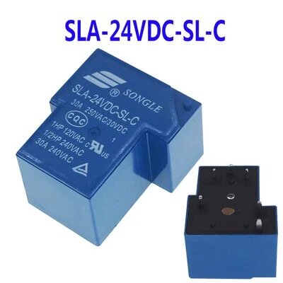 1 шт. силовое реле SLA-24VDC-SL-A SLA-5VDC-SL-C SLA-12VDC-SL-C 24 В 5 В 12 В 24 В 6-контактный 5-контактный 4-контактный реле