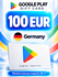 Подарочная карта Google Play 100 EUR / Германия / Пополнение счёта / Gift Card G...