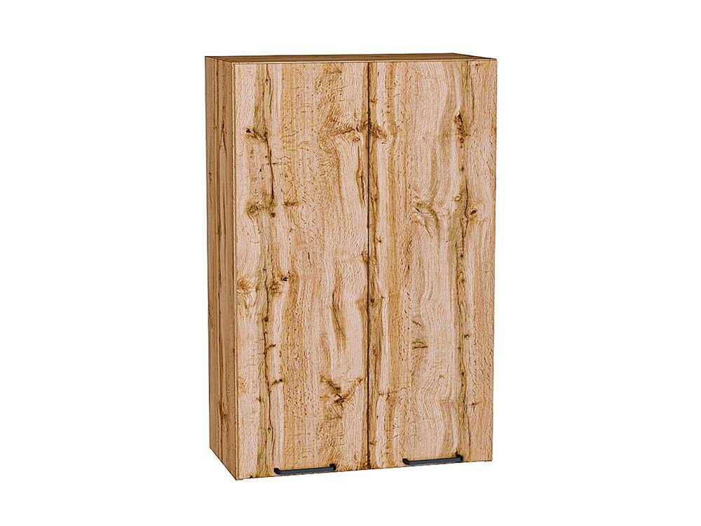 VVT Шкаф верхний с 2-мя дверцами Флэт Дуб Вотан, Wotan Oak 2S, 920, 600 В*Ш*Г 920*600*318, фасад ЛДСП Wotan Oak 2S, корпус Дуб Вотан Wotan Oak 2S