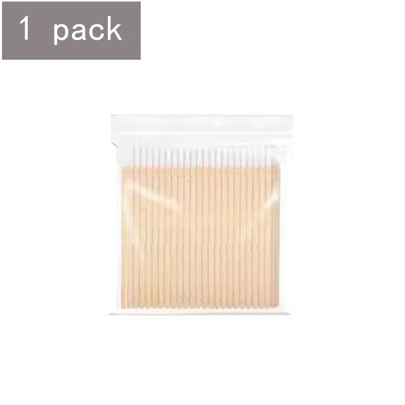 Одноразовые ватные палочки деревянные 1 pack