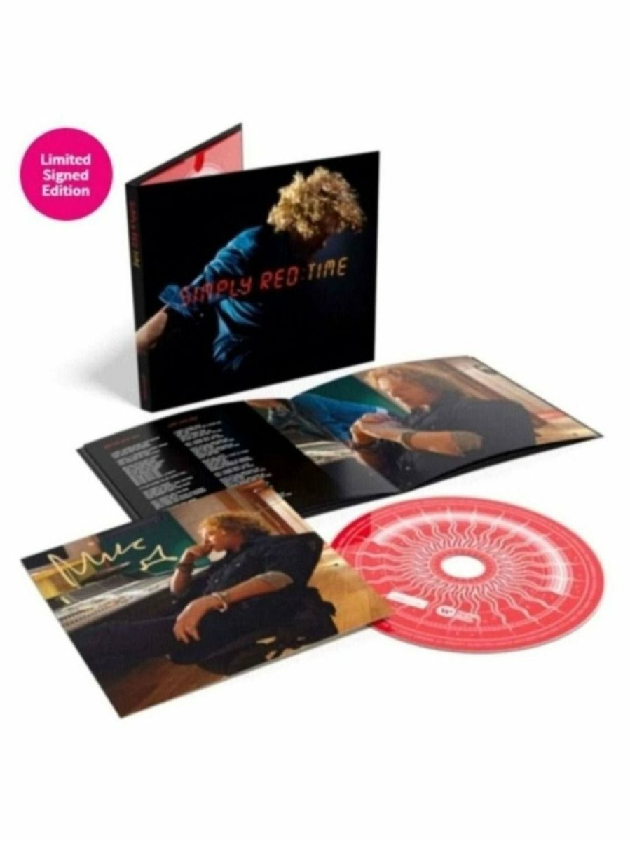 Музыка CD Simply Red - Time (CD, Album, Unofficial Release, 2023)
